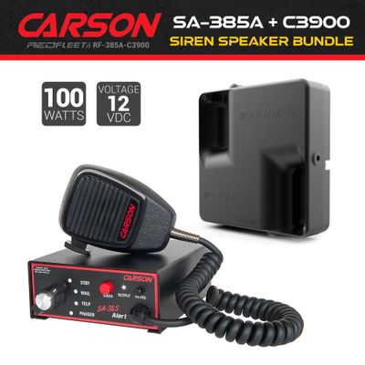 REDFLEET | Code 3 & Carson Sirens For Sale | Emergency Vehicle Sirens